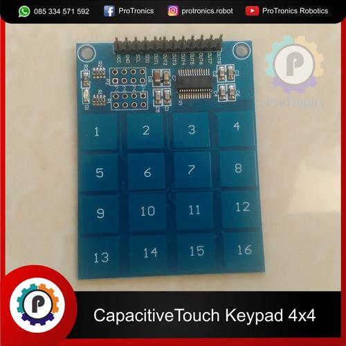 Jual Keypad Capacitive Touch Switch 4x4 Channel Digital - Kota Surabaya ...