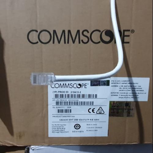 Jual Kabel Lan 20M FTP Outdoor Commscope Original + RJ45 Commscope ...