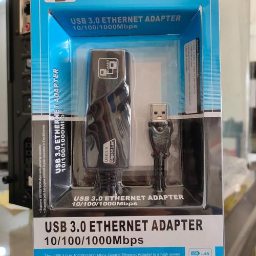 Jual USB to LAN USB 3.0 USB to LAN Gigabit 100/100/1000 Fast Ethernet ...