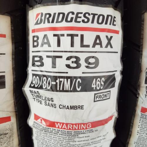 Jual BAN LUAR BRIDGESTONE BATTLAX BT 39 UKURAN 90/80-17 BATTLAX ...