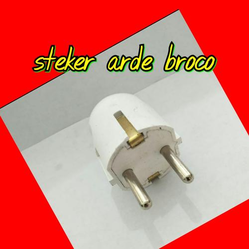 Jual steker arde broco / staker / steker arde / colokan stop kontak ...