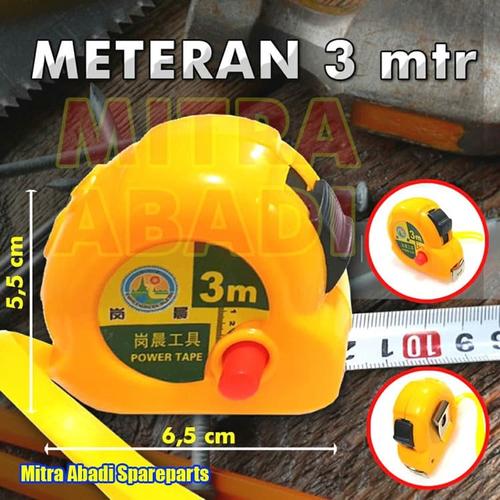 Jual Roll Meteran / Measuring Roll Tape - 3 meter standar - Jakarta ...