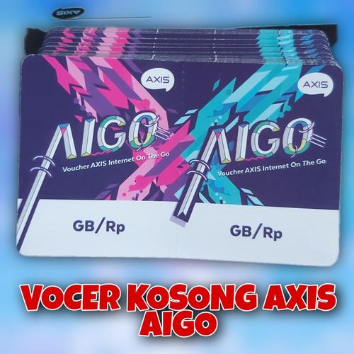 Jual VOCER AXIS KOSONG AIGO / VOUCHER KOSONG AXIS - Kab. Nganjuk - Atiq ...