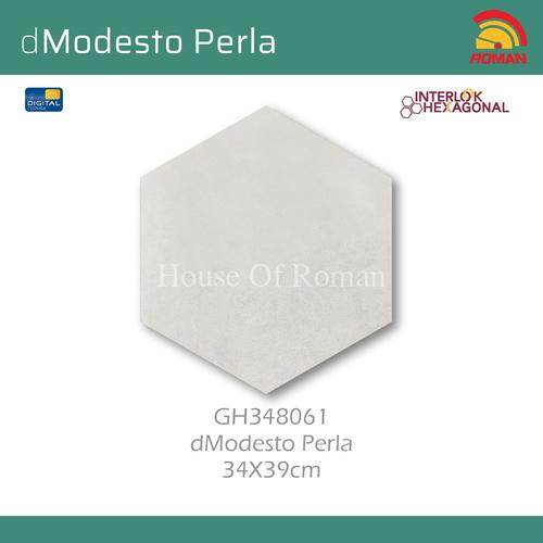 Jual ROMAN Hexagonal dModesto Perla 34x39 GH348061 (ROMAN House of ...