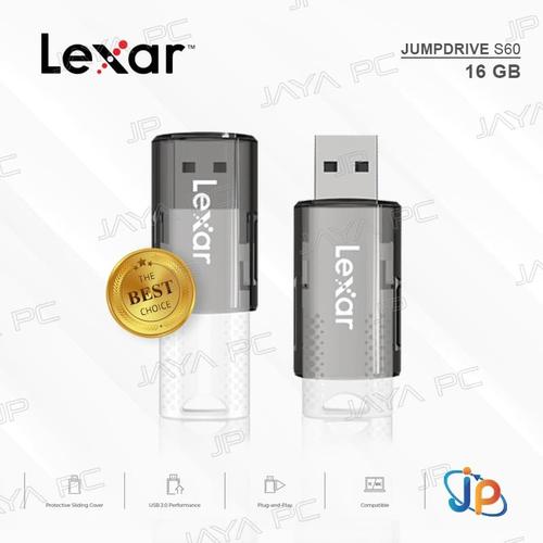 Jual FlashDisk Lexar S60 Jumpdrive 16GB - Flash Disk 16 GB USB 2.0 ...
