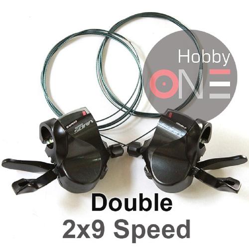 Promo Shimano Sora SL-R3000 DOUBLE 2x9 Speed FLATBAR SHIFTER Cicil 0% ...