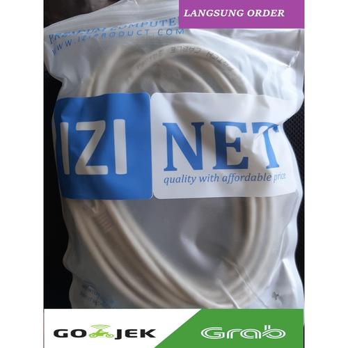 Jual Kabel LAN UTP 10M RJ45 Cat 6 10 Meter terpasang Cable konektor ...
