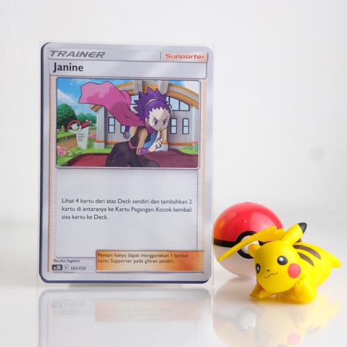 Jual Janine Trainer Supporter AC3D 161/172 - Kartu TCG Pokemon ...