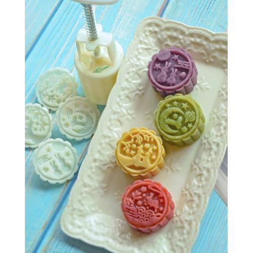 Jual Cetakan kue bulan 50gr mooncake press moon cake kelinci STAR ...