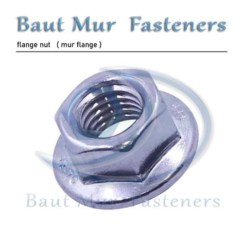 Jual Mur Flange Stainless M08 .Flange nut sus 304 ss 304 - Jakarta ...