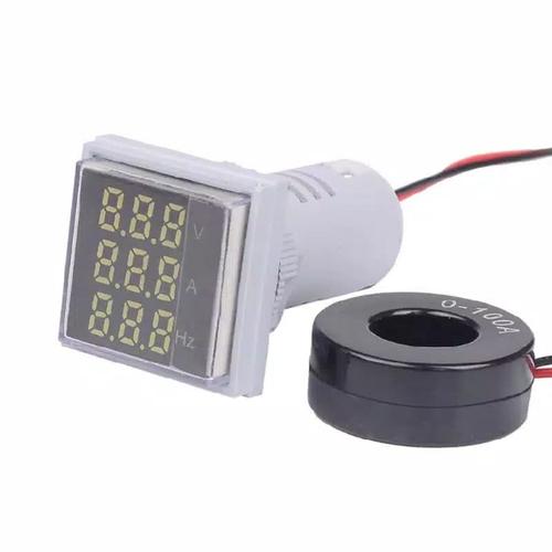 Jual 3 in 1 DIGITAL AC VOLTMETER AMPERE METER FREQUENCY METER HERTZ 22mm - Kab. Kudus - Fajar ...