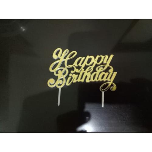 Jual Topper Hiasan Kue Ulang Tahun - Merah - Kota Bandung - Fun Fashion ...