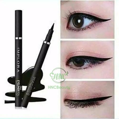 Jual IMPLORA Eyeliner Pen Black 1.7g - Waterproof and Dramatic Look ...