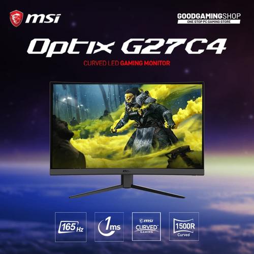 Jual MSi Optix G27C4 - Gaming Monitor - Jakarta Pusat - GamingGearIndo ...