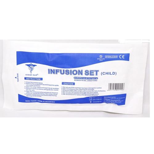 Jual infus set infusion child cosmo pediatric Anak Type Y - Kab ...