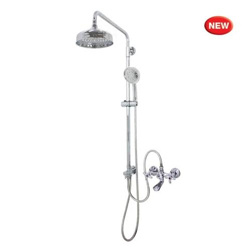 Jual San Ei Double Handle Bath Mixer with Column Shower Set W7500 S ...