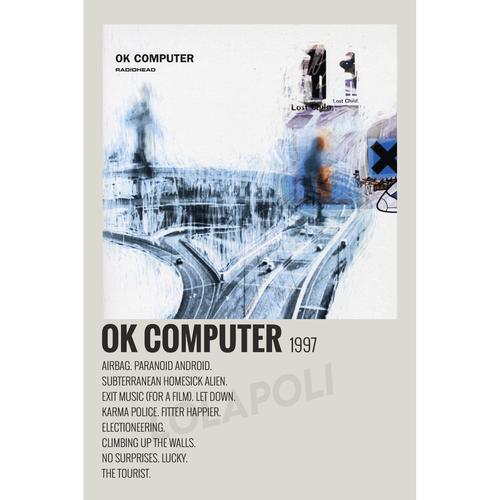 Jual Poster Cover Album Ok Computer - Radiohead - Kota Tangerang ...