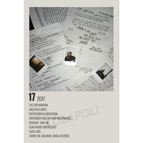 Jual Poster Cover Album 17 - XXXTentacion - Kota Tangerang Selatan ...