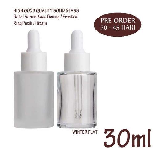 Jual Botol Serum 30ml Botol Dropper 30 ml Botol Pipet Kaca Frosted Doff ...