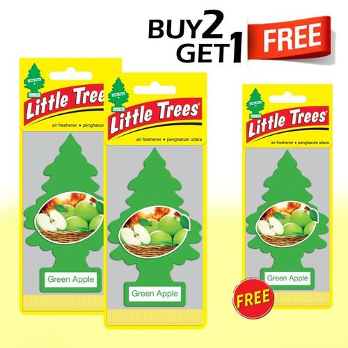 Jual Buy 2 Get 1 FREE Little Trees Green Apple - Jakarta Utara - Little ...