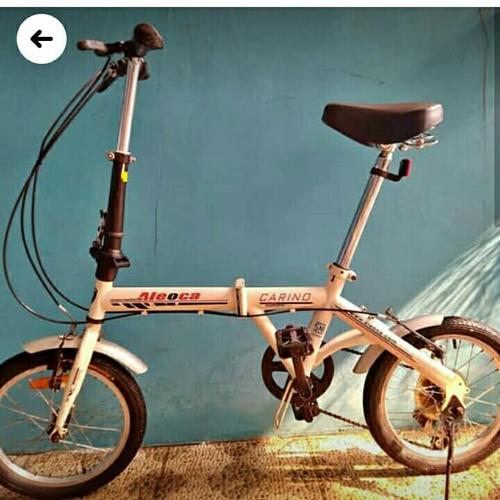 Jual sepeda lipat aleoca carino 16" - Putih - Jakarta Pusat - Queen ...
