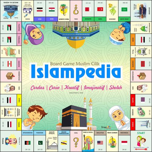 Jual Monopoly Islam Islampedia Board Game Muslim Cilik (Mainan Edukasi ...