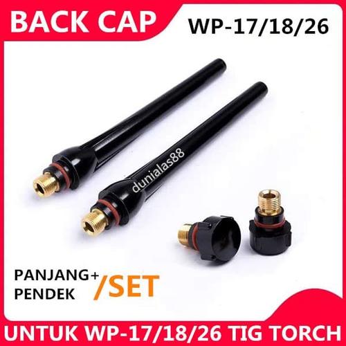 Jual Back Cap Long + Short Tig Argon Alat Las 57Y02 WP17 WP18 WP26 ...