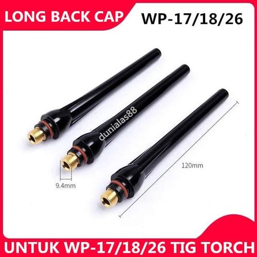 Jual Back Cap Long Tig Long Cap Argon Alat Las 57Y02 WP17 WP18 WP26 ...