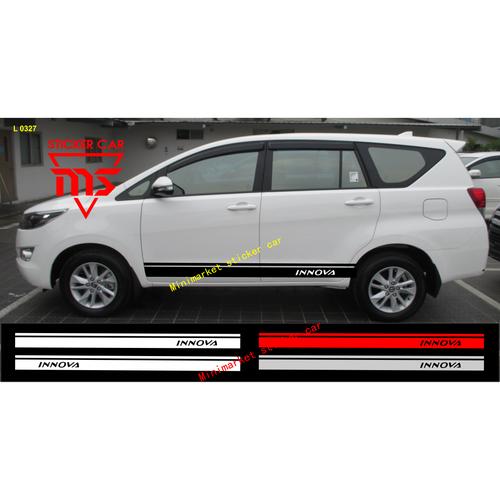 Jual sticker stiker mobil toyota innova list mobil innova reborn - Kab ...