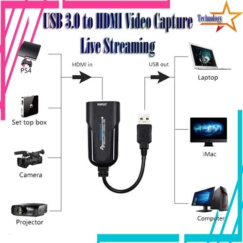 Jual USB 3.0 HDMI Video Record Box Game Capture Card 1080P Video ...