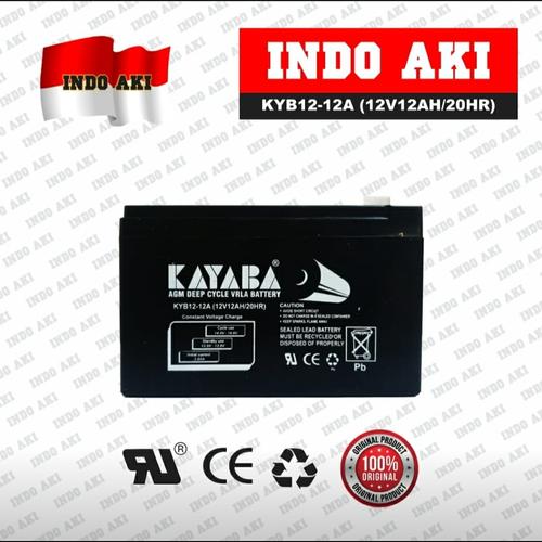 Jual Aki/Baterai(Accu/Battery) Kering(MF) VRLA(UPS) 12V12Ah / 12V 12Ah ...