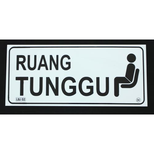 Jual PAPAN LABEL AKRILIK GAMBAR RUANG TUNGGU JUMBO - Kota Surabaya ...