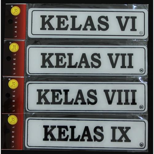Jual PAPAN LABEL AKRILIK TULISAN RUANG KELAS - Kota Surabaya - Best ...
