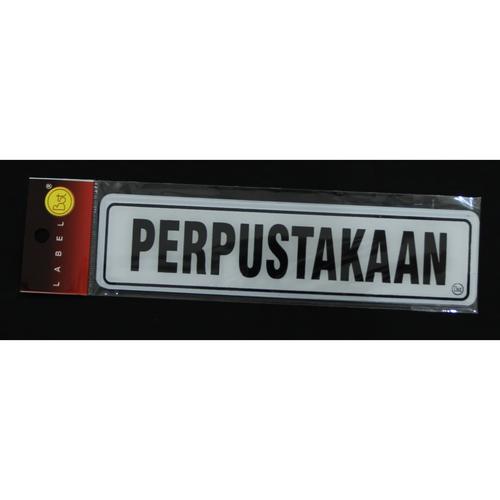 Jual PAPAN LABEL AKRILIK TULISAN RUANG PERPUSTAKAAN - Kota Surabaya ...