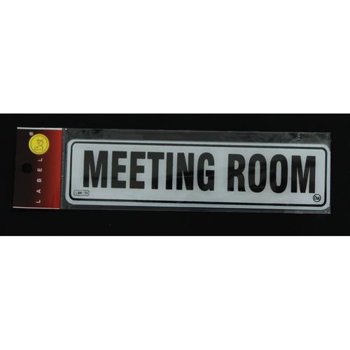 Jual PAPAN LABEL AKRILIK TULISAN RUANG MEETING ROOM - Kota Surabaya ...