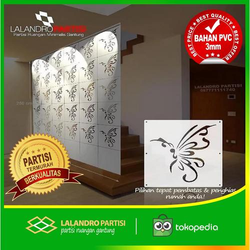 Jual LP-11 Partisi Ruangan Gantung PVC Putih Tebal Bahan 3mm Ukuran ...
