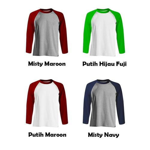 Jual Kaos Polos LP Raglan Size 3xl - Kota Tangerang - Master Kaos Polos Tokopedia | Tokopedia