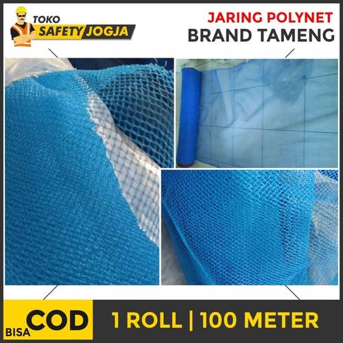 Jual JARING BIRU POLYNET-PROYEK-KONTRAKTOR 1 ROLL 1.3 M x100 M - Kab ...