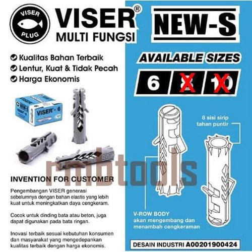 Jual x1 Dus- Viser S6 New S Plug Multi Fungsi ( VPNS06 ) - Kota ...