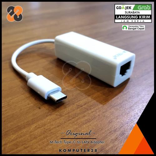 Jual M-Tech USB Type-C to Lan Adapter - Converter USB-C to LAN - Kota ...
