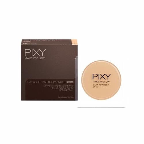 Promo PIXY Make It Glow Silky Powdery Cake 101 Light Beige - Refill - Jakarta Barat - Pixy ...