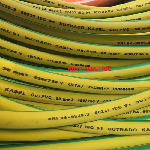 Jual Kabel Listrik NYA 50mm 50 mm 1x50mm 1 x 50 mm Meteran / Eceran ...