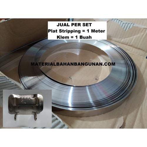 Jual Straping Plat Band it 3/4 inchTali Stainless Pengikat Peti Set ...