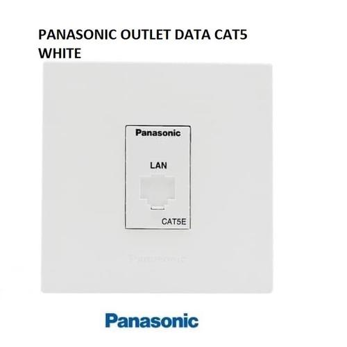 Jual Panasonic Stop Kontak Data Cat5 WESJ78019 Style Series / Cat6 ...