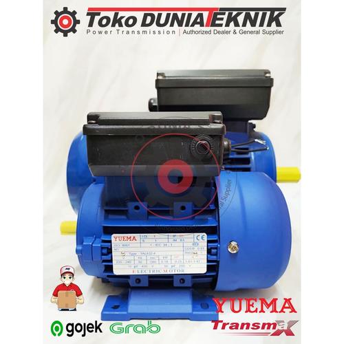 Jual TRANSMAX/YUEMA MOTOR 1 PHASE 0,5 HP 3000RPM B3 - Jakarta Barat ...