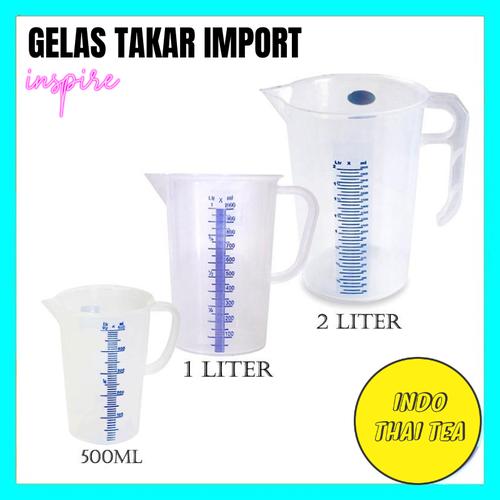 Jual Gelas Takar Wadah Ukur / Cup Ukur Measuring Cup Merek Green Leaf ...