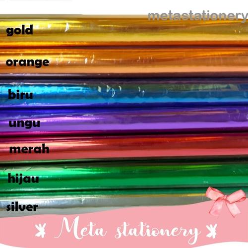 Jual Kertas Metalik / Kertas Kilap - Merah - Jakarta Utara - Meta ...
