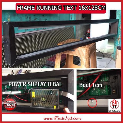 Jual Frame Running Text 4 modul indoor-outdoor - LED SMD - Kota Bekasi ...