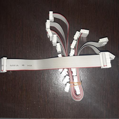 Jual kabel data P10 30cm / idc 16 pin 2x8 / runningtext / videotron ...