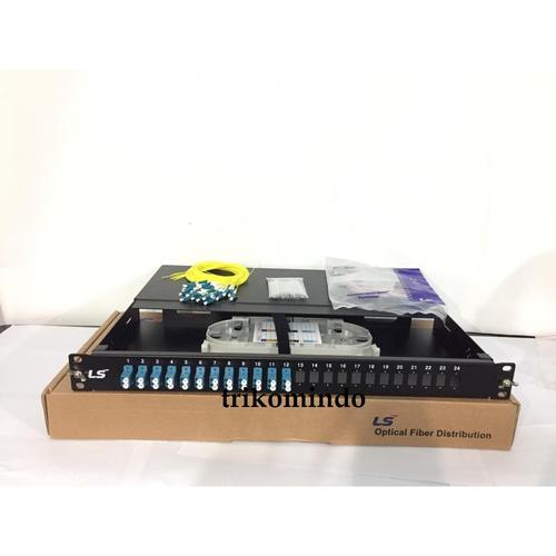 Jual LS OTB 24 port LC singlemode duplex /LS Fiber panel / LS FDF ...